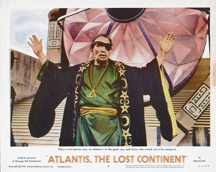 Lost City Of Atlantis Movie 1961