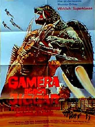 Movie posters from Gamera vs. Monster X - Noriaki Yuasa (1970) - page #1