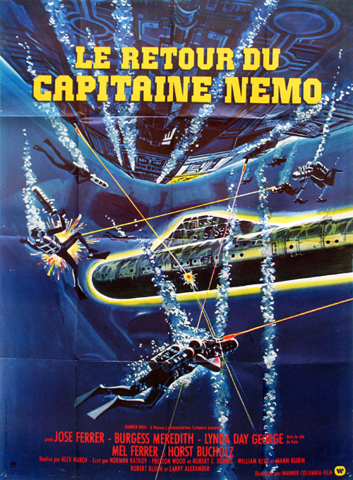 Movie posters from The Return of Captain Nemo - Alex March, Paul Stader ...