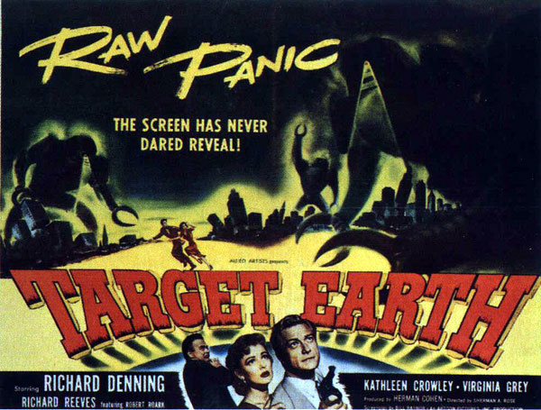 Movie posters from Target Earth - Sherman A. Rose (1954) - page #1