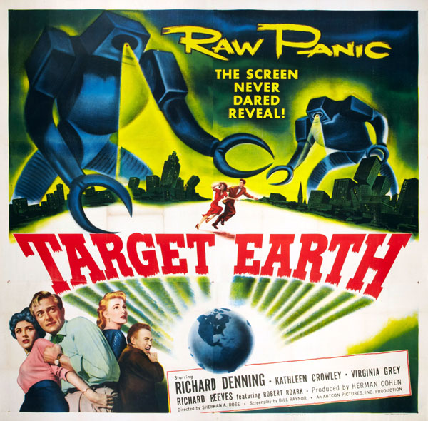 Movie posters from Target Earth - Sherman A. Rose (1954) - page #1